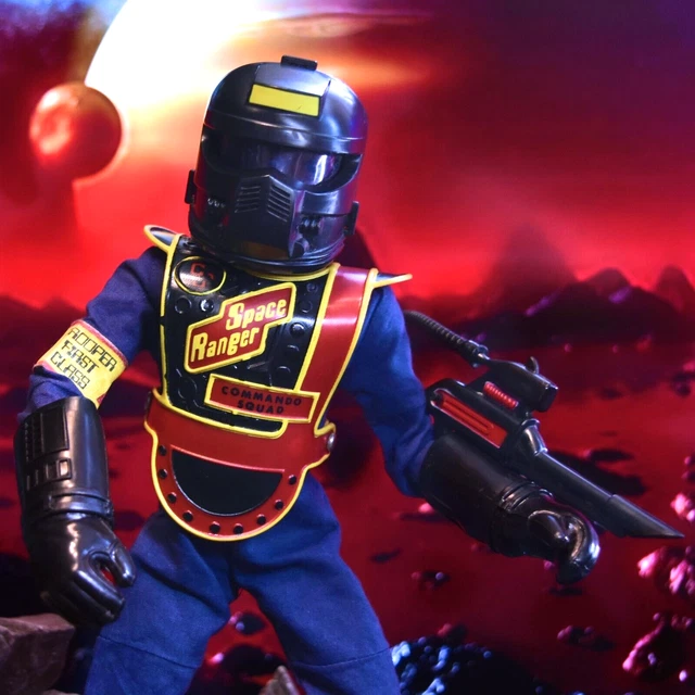 ACTION MAN VINTAGE Palitoy Ultra Rare Space Ranger Commando Complete ...