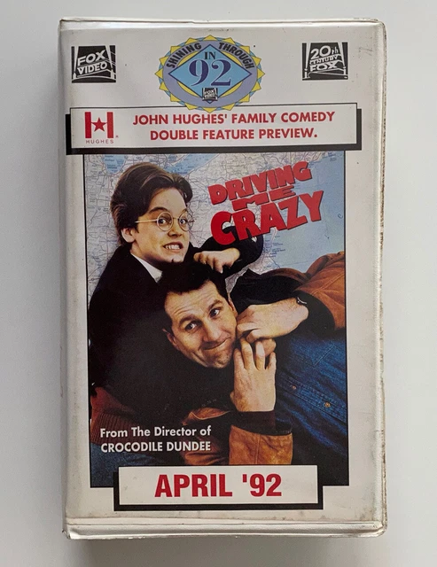 DRIVING ME CRAZY + Only The Lonely [VHS] CBS Fox Video Dealer Preview ...