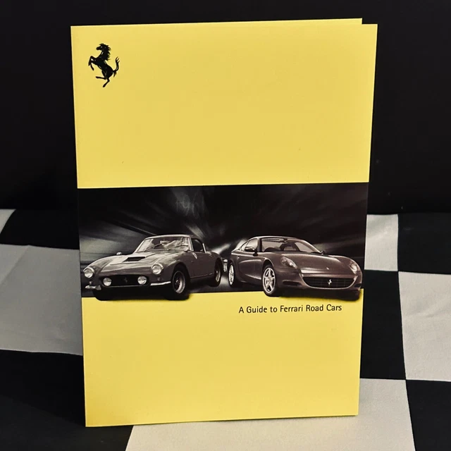 GUIDE TO FERRARI Cars Since 1960-2004 Brochure Maranello 250 Gt 550 F40 F50 Enzo £10.00 ...