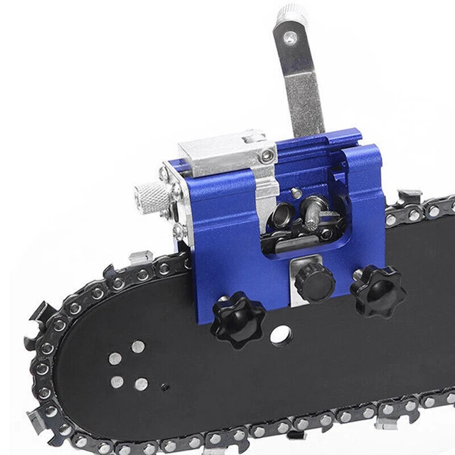 UNIVERSAL CHAINSAW TEETH Sharpener Chain Grinder Sharpening Jig File ...