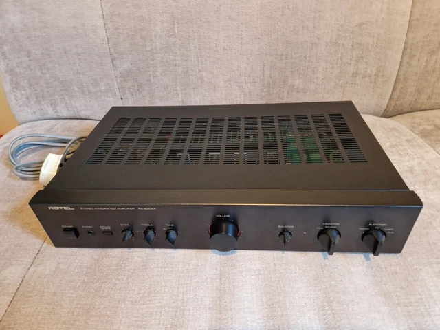 VINTAGE ROTEL STEREO Integrated Amplifier RA-930AX Working £55.00 ...