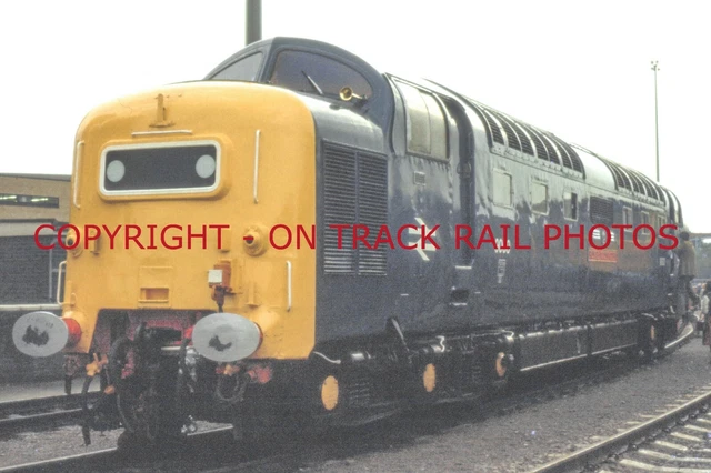 UK RAILWAY PHOTOGRAPH Of Class 55 Deltic D9000. Rm55-137 £1.70 ...