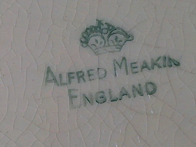 VINTAGE (1940'S) ALFRED Meakin 'Coaching scenes Design' Porcelain ...