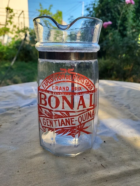 RARISSIME PICHET PUBLICITAIRE Gentiane Quina Bonal Bistrot Bar Absinthe ...