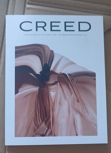CREED AFTERSHAVE CATALOG Catalogue Magazine Book Published 2022 NEW ...