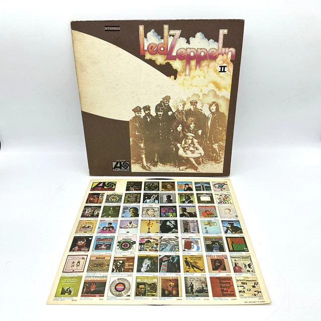 1969 LED ZEPPELIN II SD 8236 ST-A-691671-SP RL corte (ambos lados ...