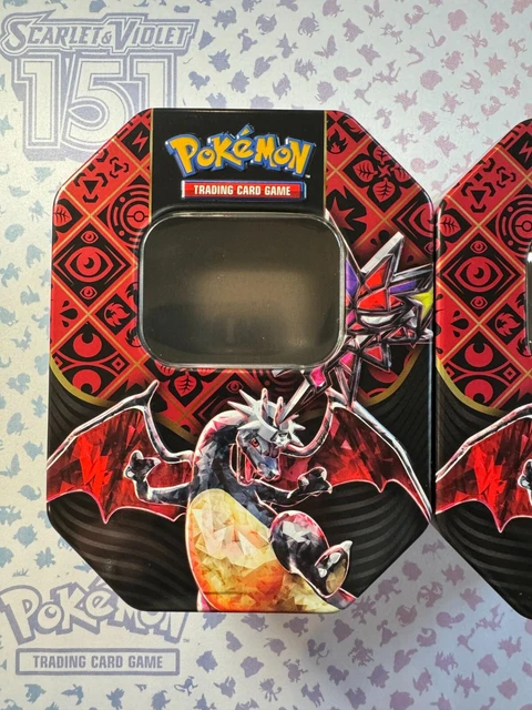 2 X POKÉMON TCG Paldean Fates Charizard EX EMPTY Tins EUR 4,27 ...