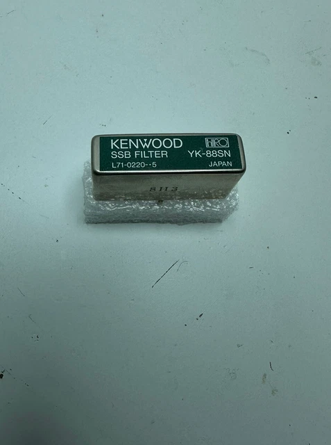 KENWOOD YK-88SN SSB FILTER 1,8 Khz FOR TS-570, TS-440, TS-450 TS-850 ...