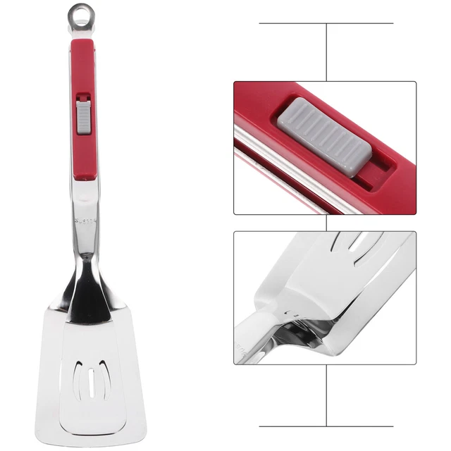 PELLE DE CUISINE Spatule Friture Poisson Serrer Pour Retourner Les Œufs ...