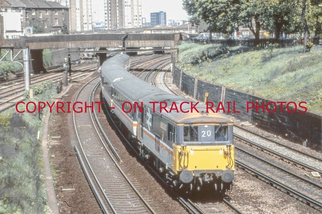 UK RAILWAY PHOTOGRAPH Of Class 73 73207. Rm73-488 £1.70 - PicClick UK