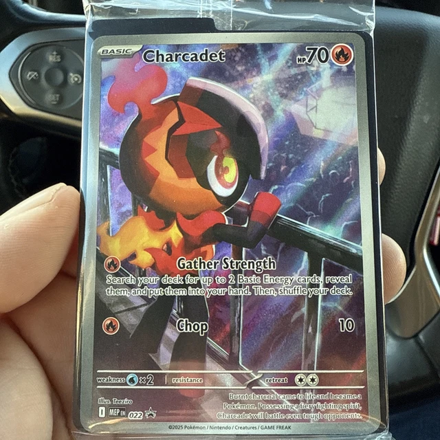 POKÉMON TCG CHARCADET 022 Phantasmal Flames Black Star Promo SEALED £0. ...