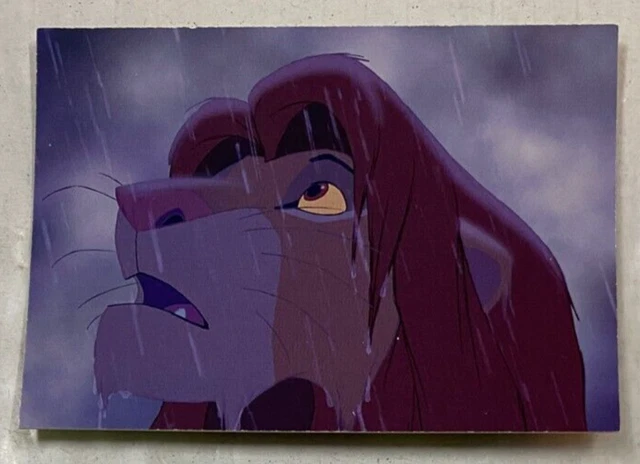 DISNEY 1994 THE LION KING Series 1 Trading Card #64 Simba Takes His ...