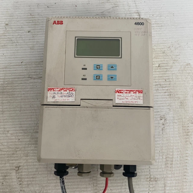 ABB 4600 KENT-TAYLOR Magnetic Flow flowmeter MagFlow transmitter 4630/ ...