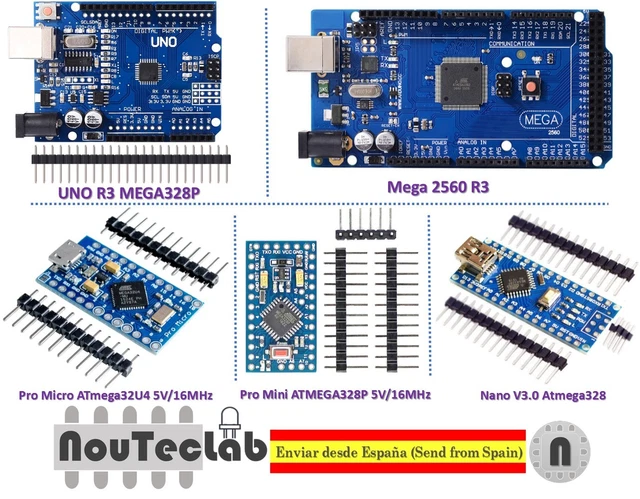 MCU CONTROLLER KIT for Arduino with MEGA 2560 UNO R3 Nano V3 Pro Mini ...