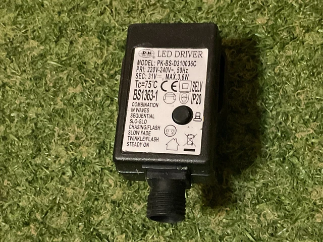 PK PILOT KING PK-BS-D310036C 31v LED LIGHT POWER SUPPLY ADAPTOR & FLASH ...