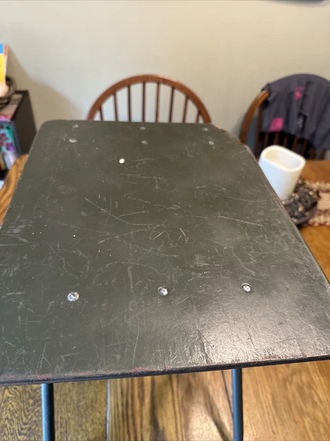 VINTAGE OSHKOSH TRUNKS Cot Table / Tray CSM U.S. Army Military Field ...