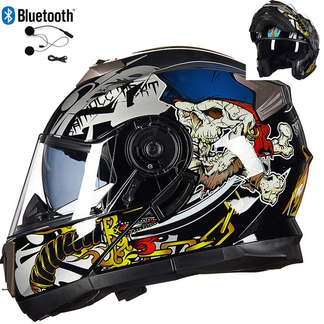 DOT BLUETOOTH FLIP Up Motorcycle Helmet Full Face Motorbike Crash ... DOT BLUETOOTH FLIP Up Motorcycle Helmet Full Face Motorbike Crash ...