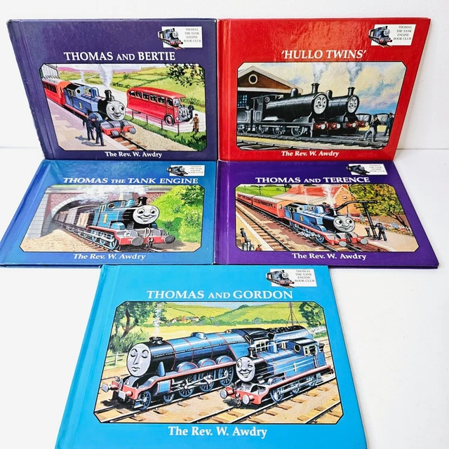 THOMAS THE TANK Engine Book Club Books 1990's Hardcovers Bertie Gordon ...