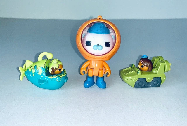 OCTONAUTS CAPTAIN BARNACLES Diver Mini Speeder Gup A Sea Slimed Dashi K ...