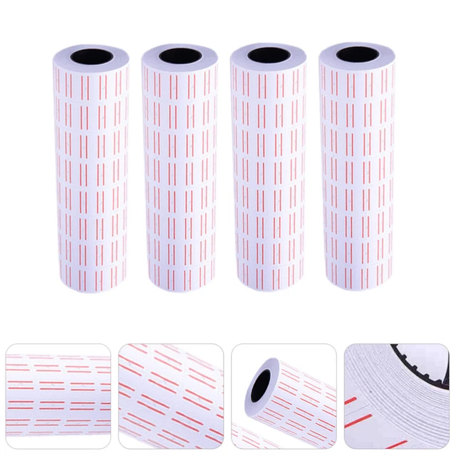 40 ROLLS LABEL Sticker Labeler Price Tags Labels Exquisite Paper ...