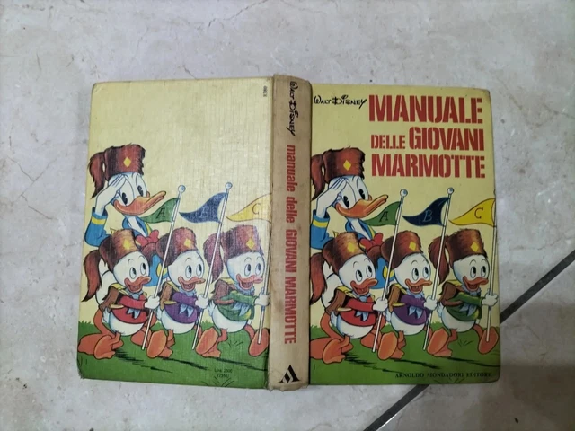 MANUALE DELLE GIOVANI marmotte Walt Disney, ed.Mondadori 1976. EUR 8,00 ...
