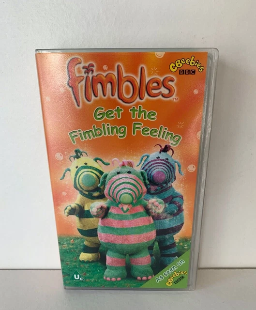 FIMBLES GET THE Fimbling Feeling Cbeebies Bbc Video Pal Vhs Video Kids ...