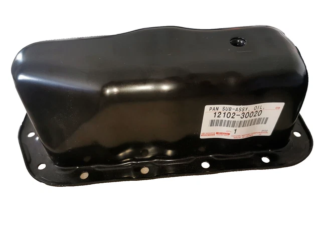 *NEW* GENUINE TOYOTA Land Cruiser 3.0 1Kd-Ftv Oil Sump Metal Pan 12102 ...