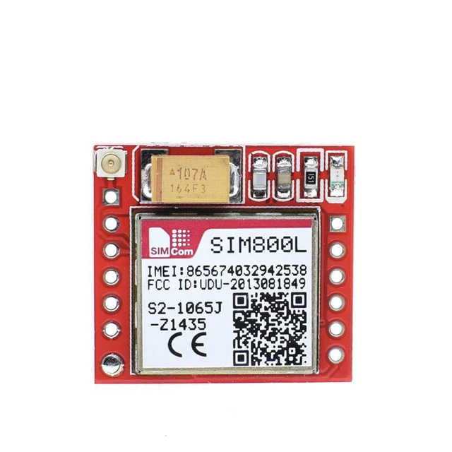 ARDUINO QUAD-BAND NEW SIM800L GPRS GSM Module With Antenna SIM800L £8. ...