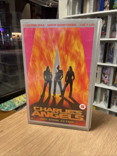 CHARLIE'S ANGELS VHS Video Big Box Ex-Rental Video Tape £5.73 - PicClick UK