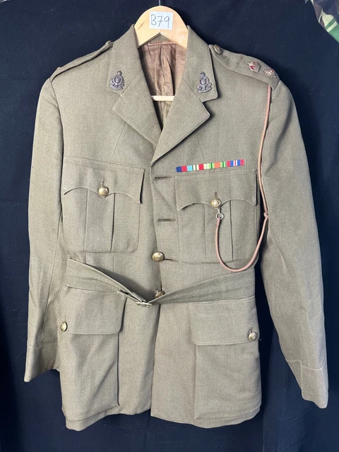 ORIGINAL WW2 BRITISH Army Officers Service Dress Jacket Lieutenant ...