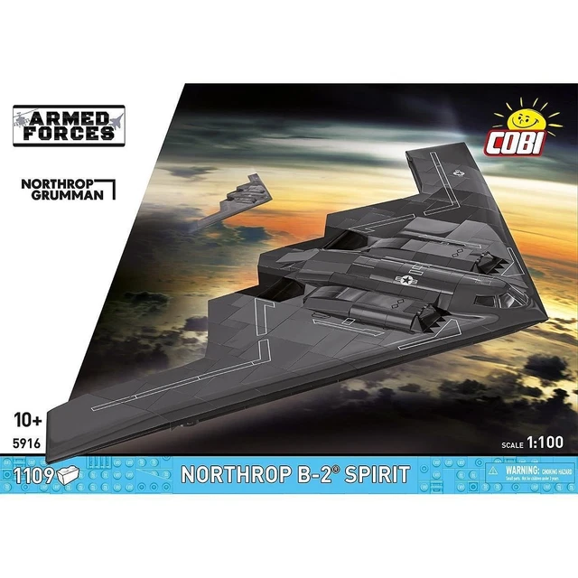 NORTHROP GRUMMAN B-2 Spirit – Klemmbaustein-Modell (COBI-5916) –... EUR ...