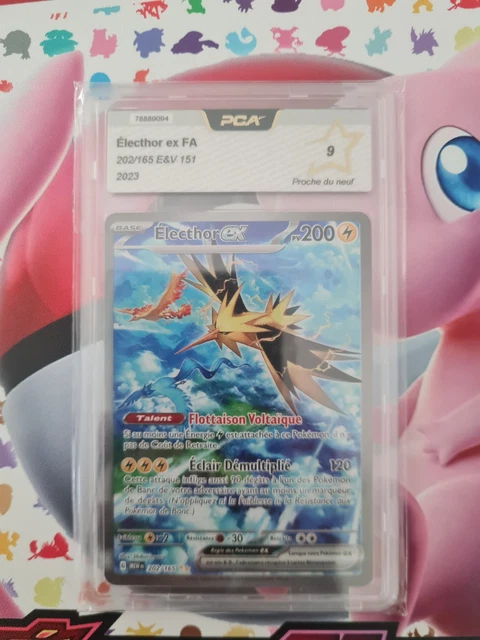 CARTE POKÉMON ELECTHOR Ex ALT - FR - EV3.5/151 - 202/165 - Neuf - Gradé ...