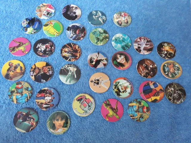 LOT DE POGS anciens power rangers EUR 15,00 - PicClick FR