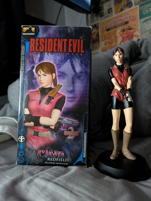 PALISADES RESIN STATUE Resident Evil Claire Redfield 074/1000 Capcom ...