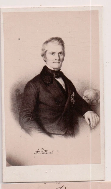 VINTAGE CDV ANDERS Retzius Svedese Professore Di Anatomia EUR 18,51 ...