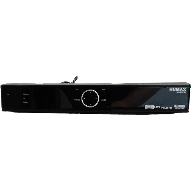 HUMAX HDR-FOX T2 Freeview Hd 500Gb Digital Tv Recorder- No Remote £24. ...