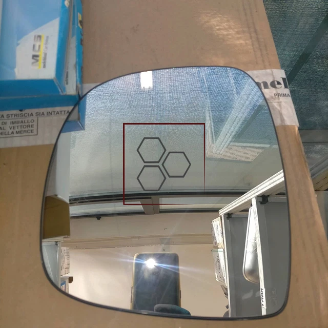 GLACE RETROVISEUR EXTG pour MERCEDES-BENZ VITO (W639) 2.2 A0008100719 ...