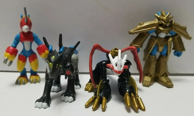 DIGIMON FLAMEDRAMON RAIDRAMON Imperialdramon Magnamon Mini Figure lot ...