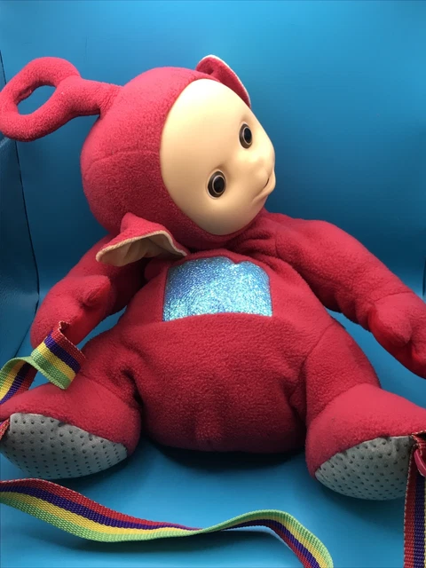 VINTAGE 1996 GOLDEN Bear Teletubbies Plush Backpack Rucksack Po £17.99 ...