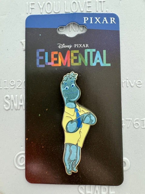 DISNEY PIXAR ELEMENTAL Wade Water Full Body Cut Out Enamel Pin £64.69 ...