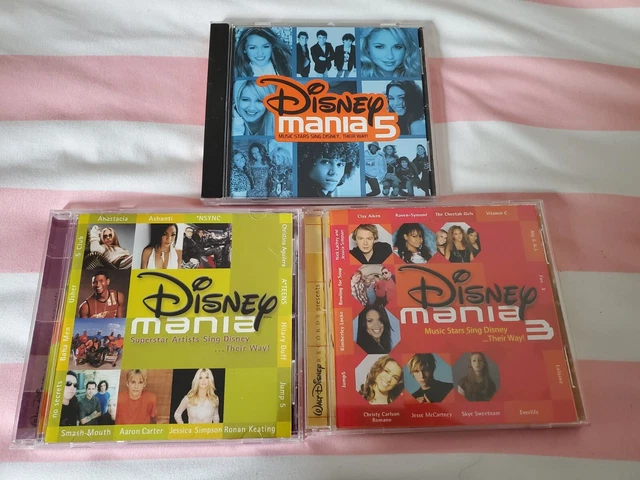 LOT DE TROIS CD Disneymania Disney Mania (3) 1 3 et 5 EUR 7,73 ...