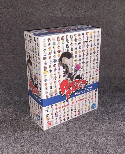 AMERICAN DAD DVD Collection Season 1-12 - DVD Boxset - New/Sealed £32. ...