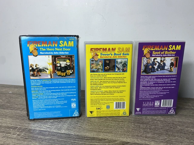FIREMAN SAM ABC Video Bundle VHS PAL £35.73 - PicClick UK