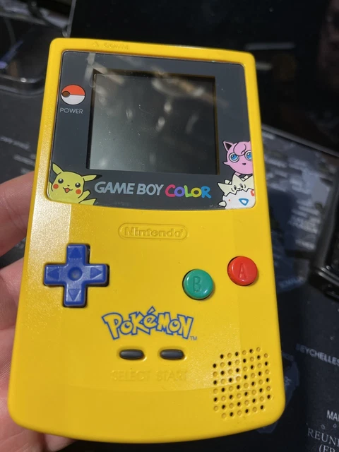 GAMEBOY COLOR POKEMON Special Pikachu Edition Nintendo System Console ...