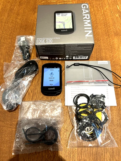 GARMIN EDGE 530 gps Cycling Computer with Navigation and Out Front ...