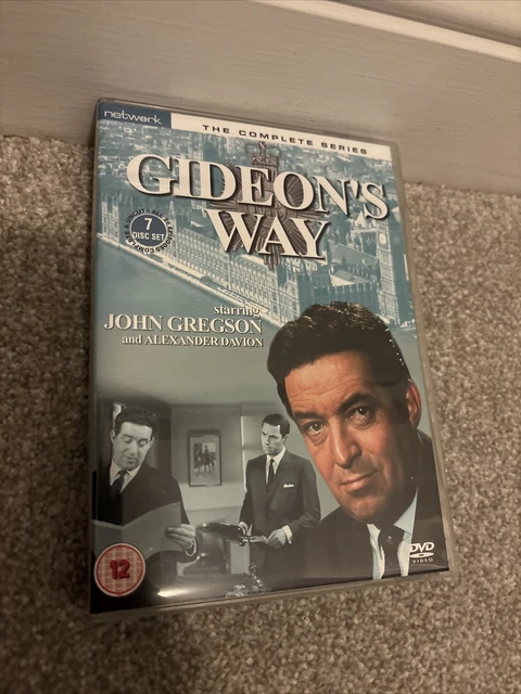 GIDEONS WAY -THE Complete Series -7-DVD -John Gregson (60s British ...