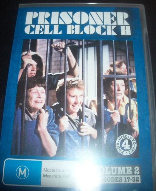 PRISONER CELL BLOCK H DVD Volume 2 Episodes 17 - 32 (Aust Reg R 4) DVD ...