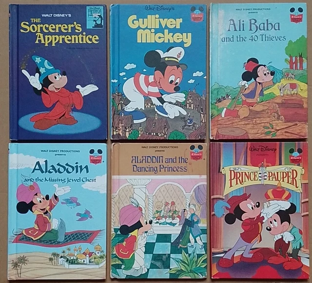 DISNEY'S WONDERFUL WORLD of Reading: Mickey Mouse Books x 6. £19.99 ...
