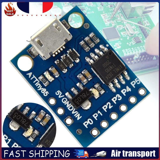 # ATTINY85 DIGISPARK Kickstarter Carte de développement pour Arduino ...