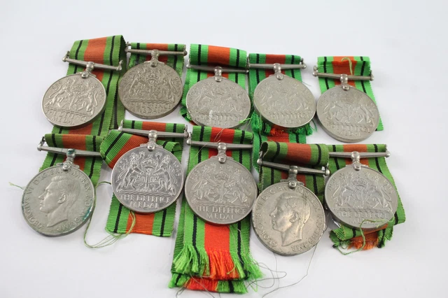 WW2 DEFENCE MEDALS x 10 £0.99 - PicClick UK